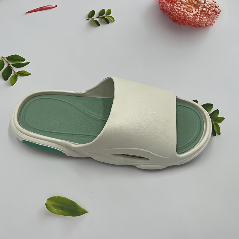 Mens Casual Non Slip Slippers Quick Drying Open Toe Shoes For Indoor ...