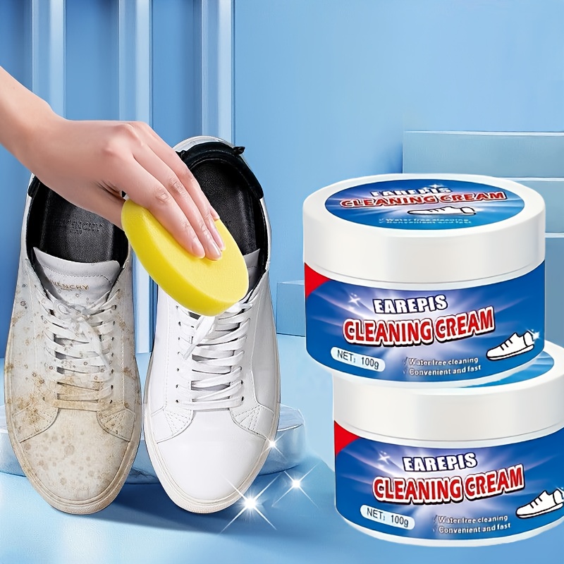 white shoes cleaning cream sold on Temu United States