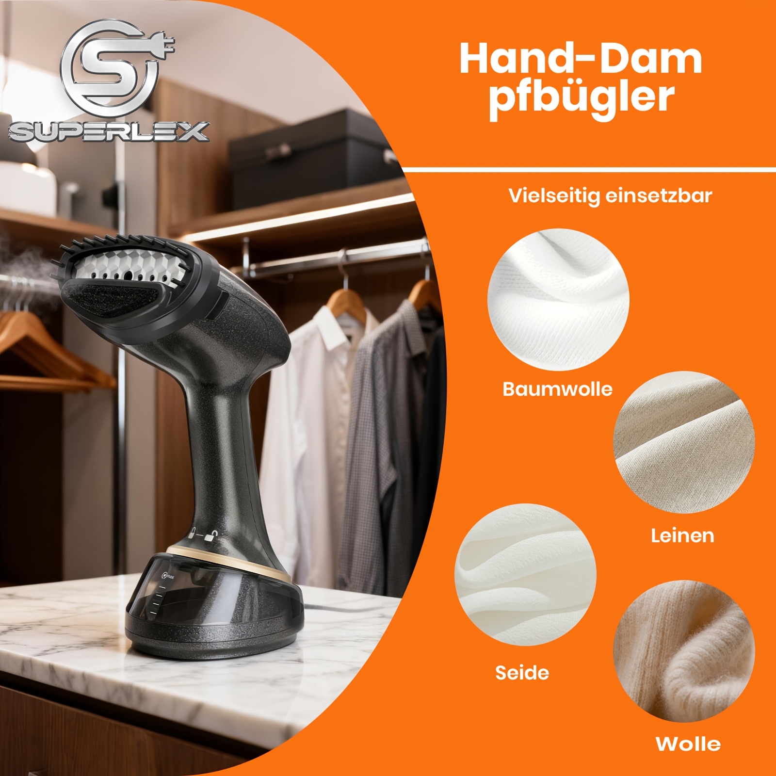 portable handheld garment steamer - Germany