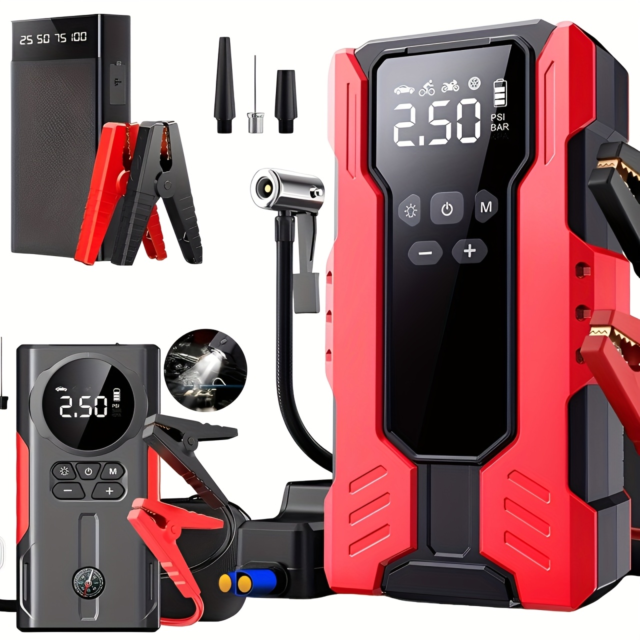 jump starter sold on Temu United States
