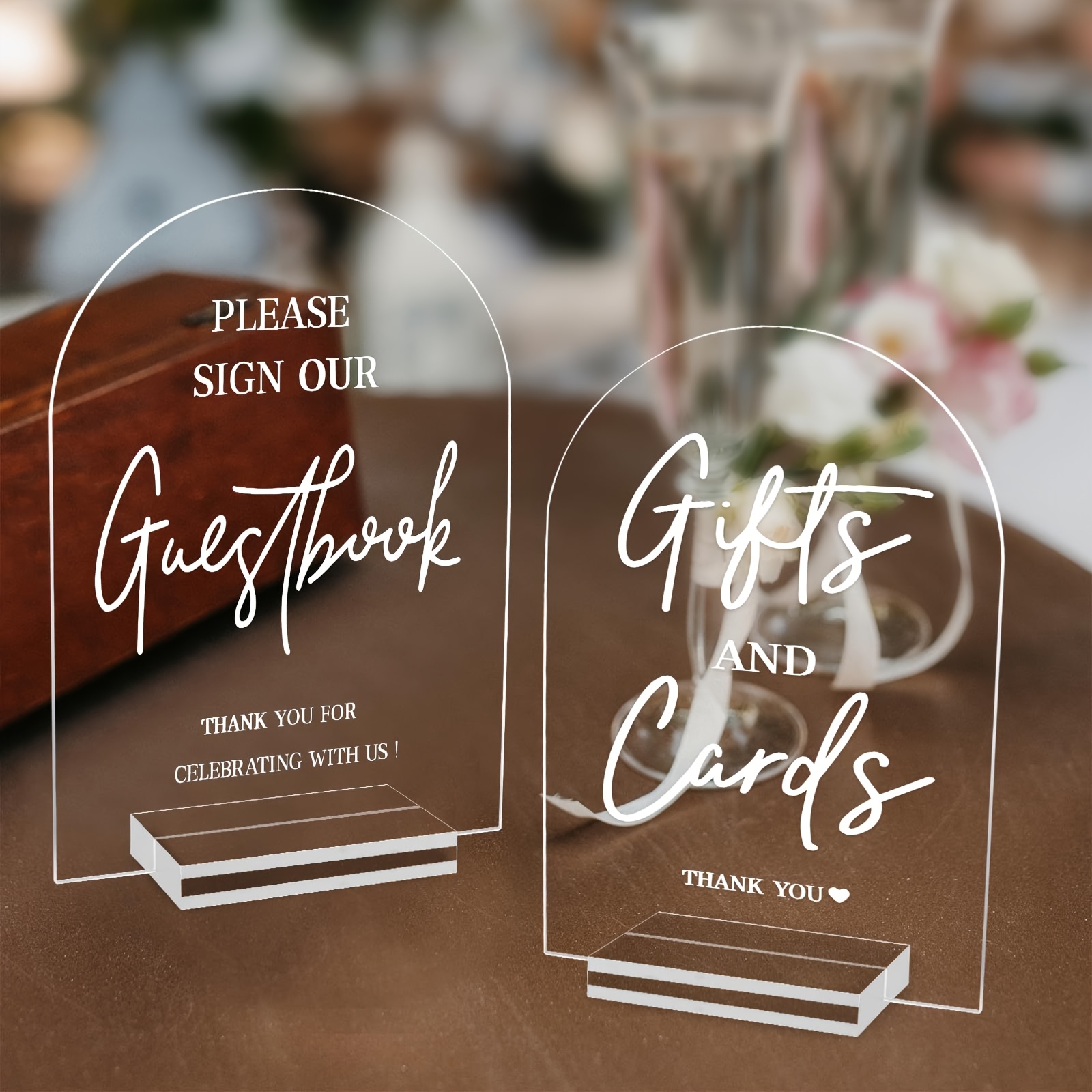 wedding signs sold on Temu Canada