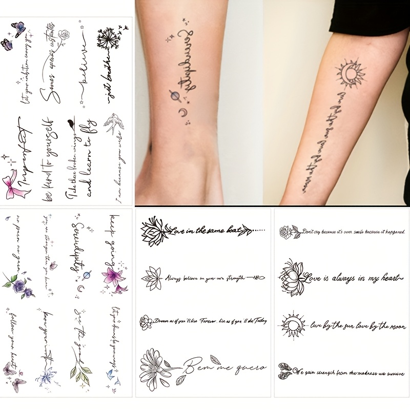 Chest Word Tattoos