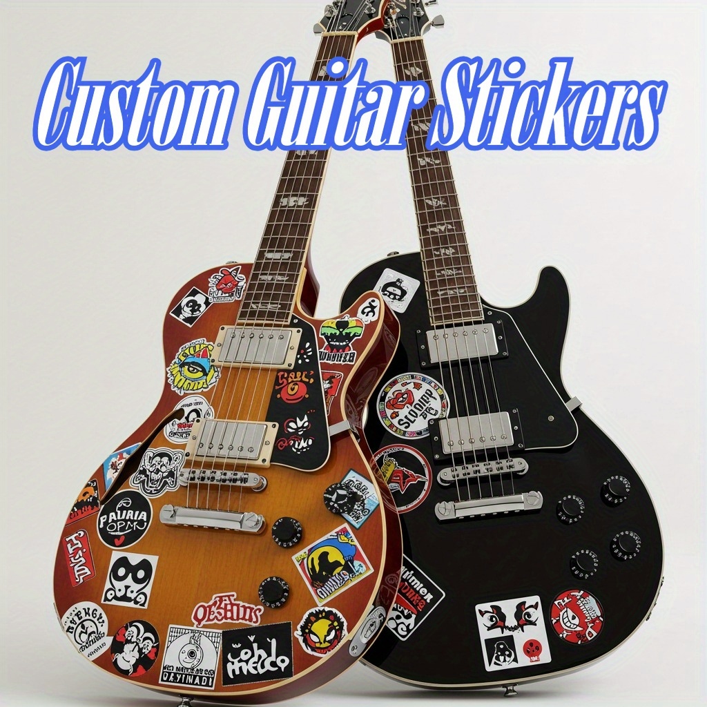 Custom Guitar Stickers
