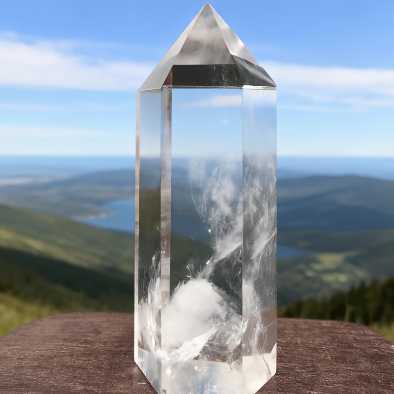 clear quartz crystals sold on Temu United States