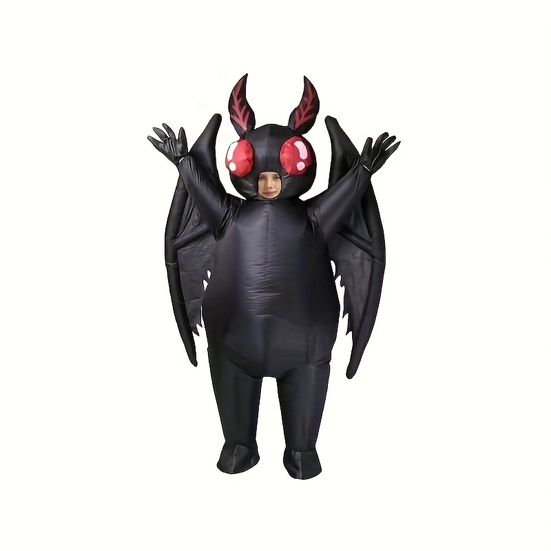 Adorable Funny Creative Inflatable Suit Cool Punk Black Bat - Temu Bahrain