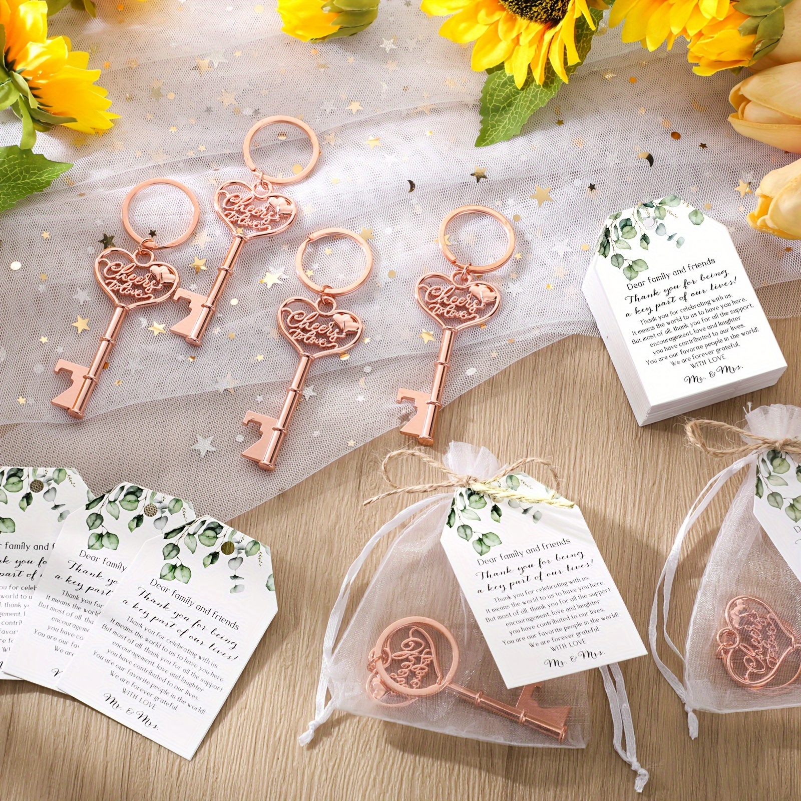 wedding favor set vintage skeleton metal - Temu