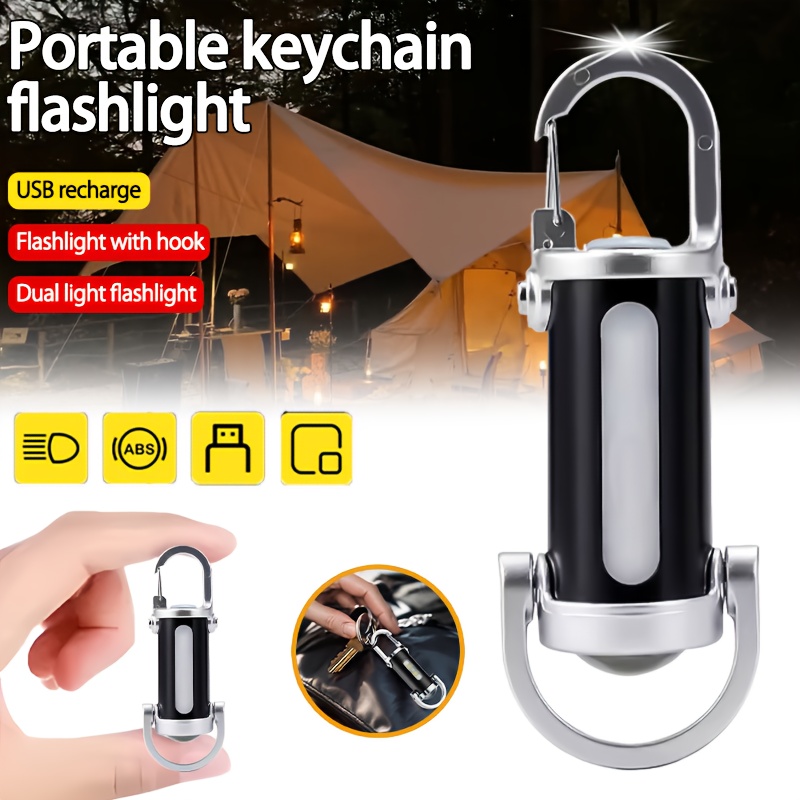 keychain flashlight sold on Temu United States