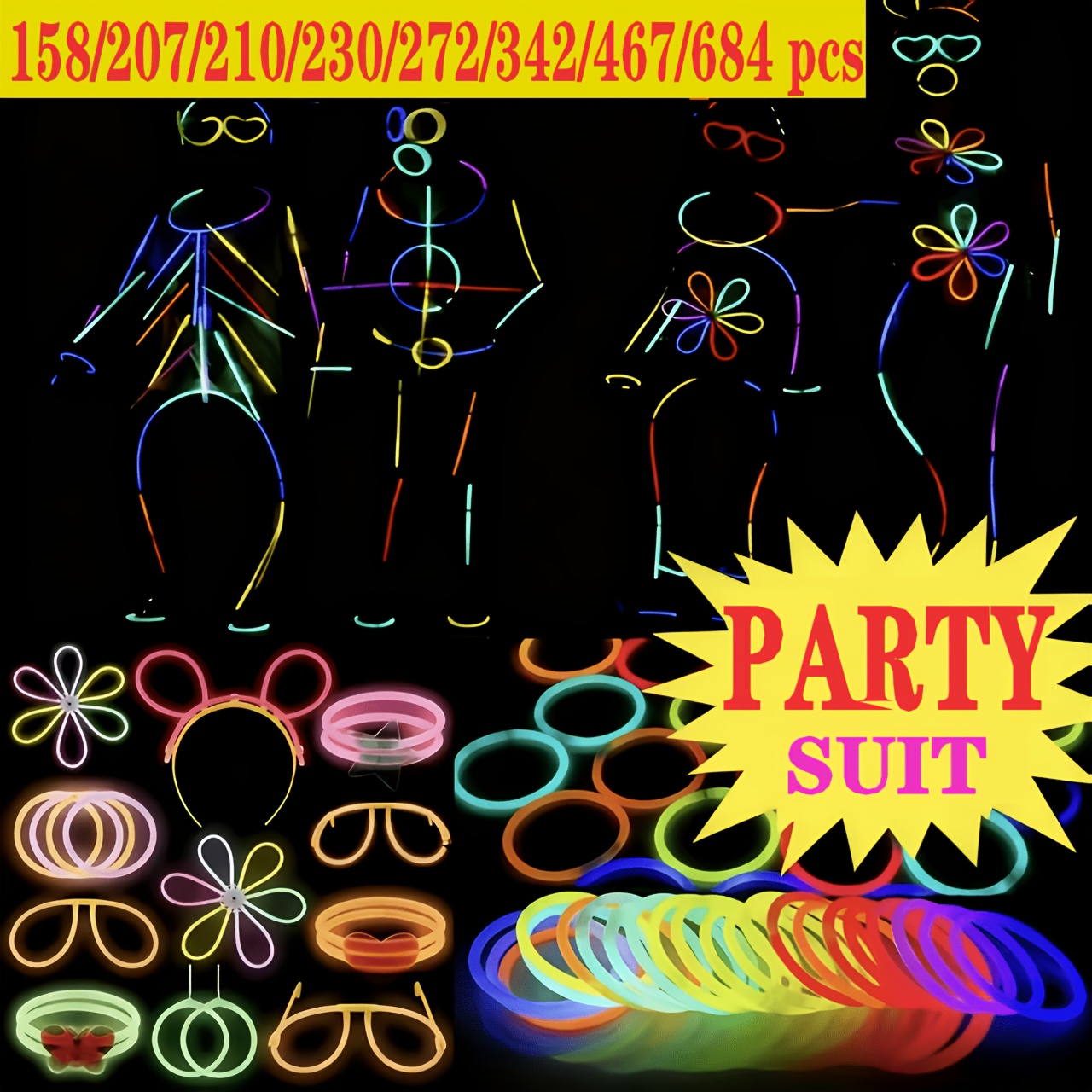glow sticks - United Kingdom