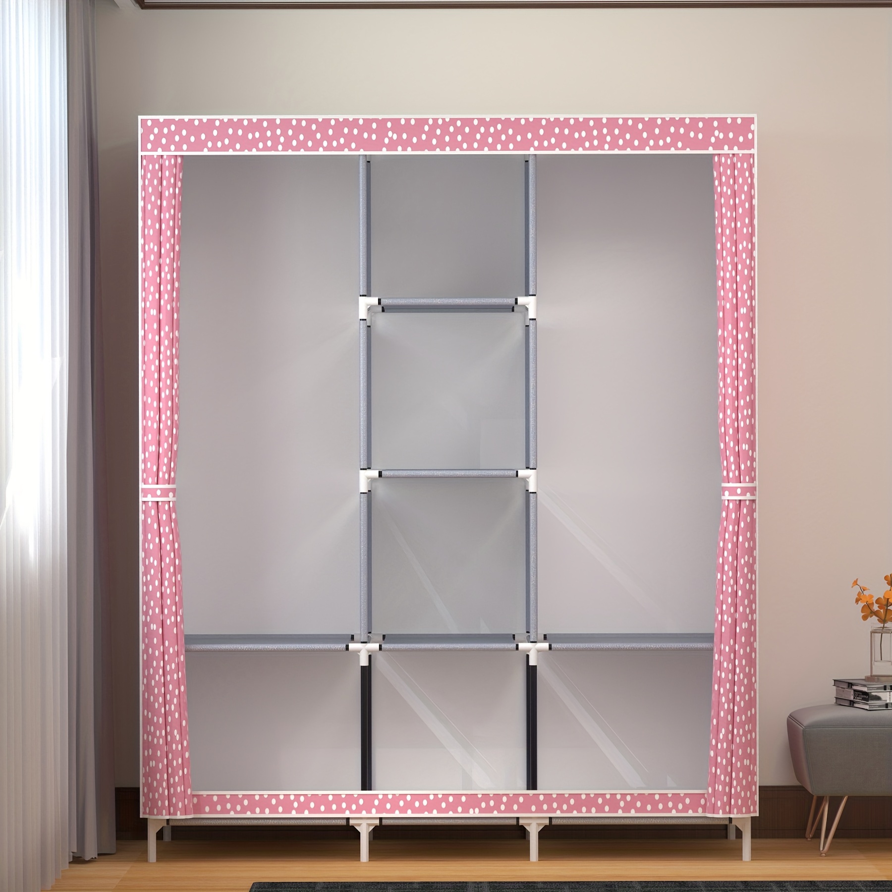 Diy portable closet cover store