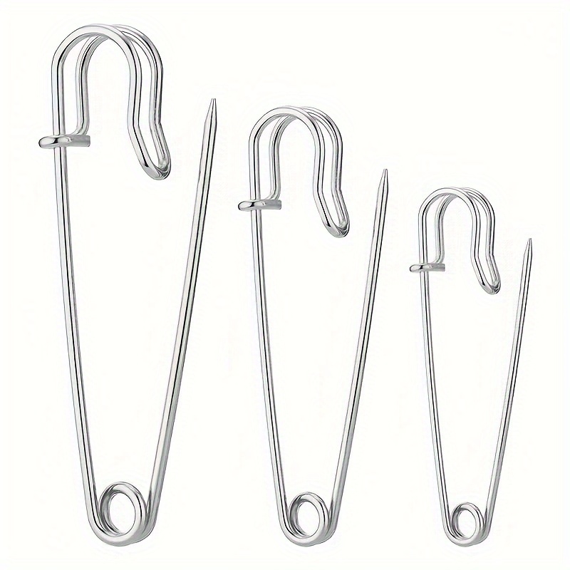 Stainless Steel Safety Pins Set Heavy Duty - Temu
