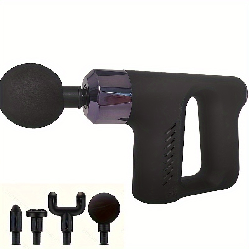 Four head Fascia Gun Massage Gun Deep Tissue Electric - Temu