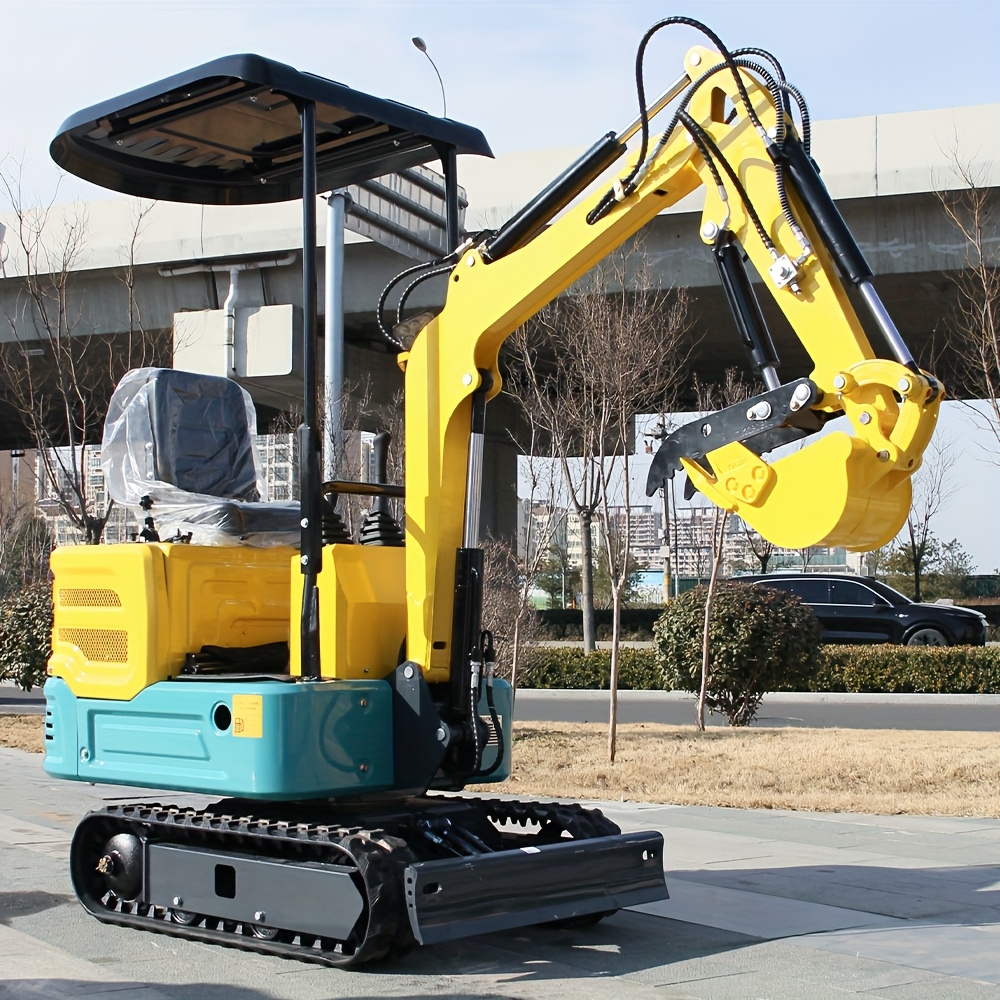 mini excavator sold on Temu United States