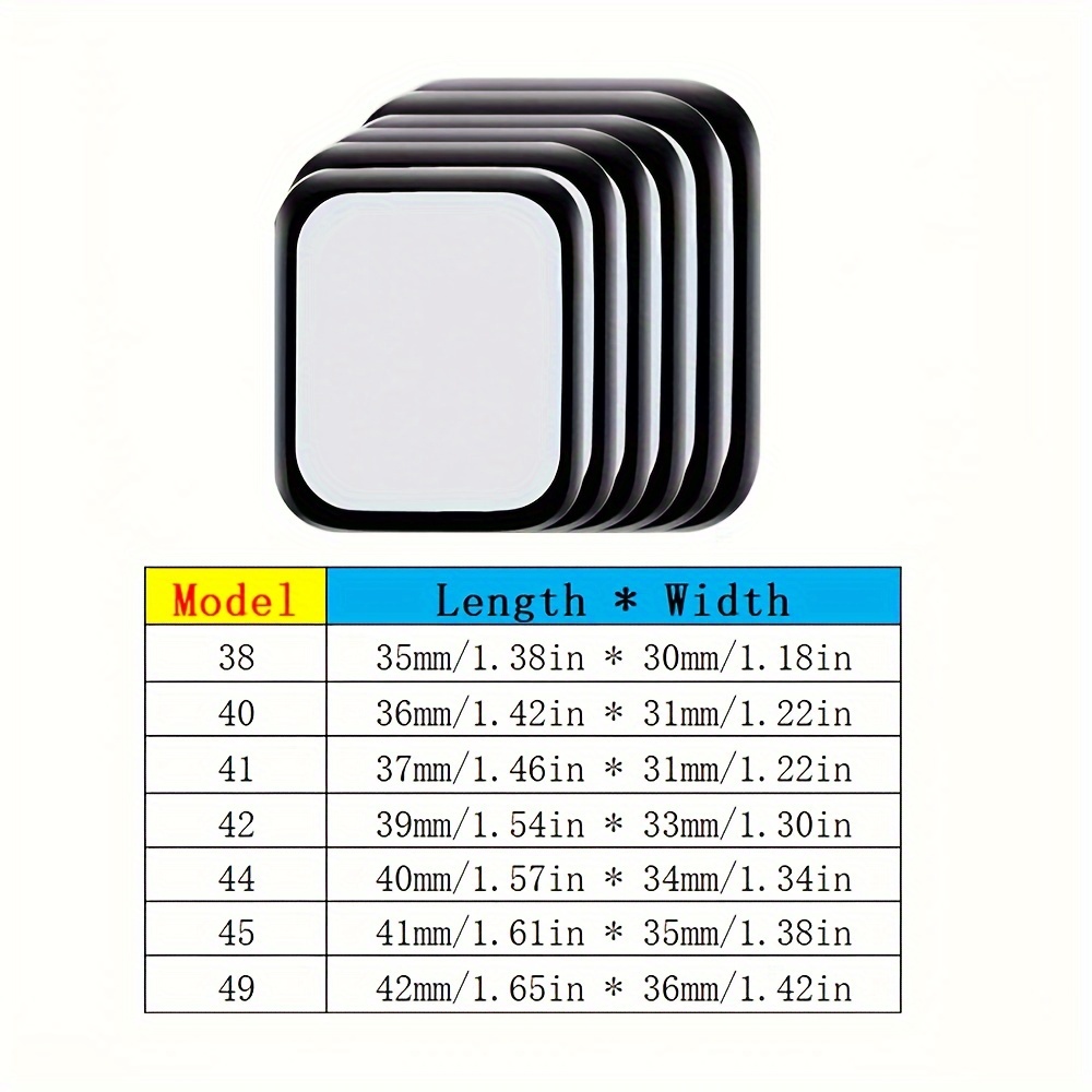 3d Curved Full Coverage Film Screen Protector Watch - Temu Canada