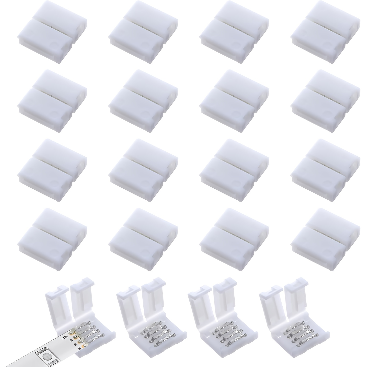 led strip connectors sold on Temu Australia