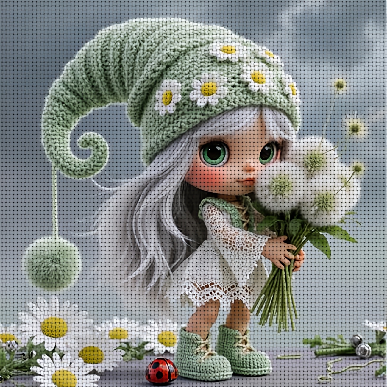 cross stitches patterns sold on Temu United States