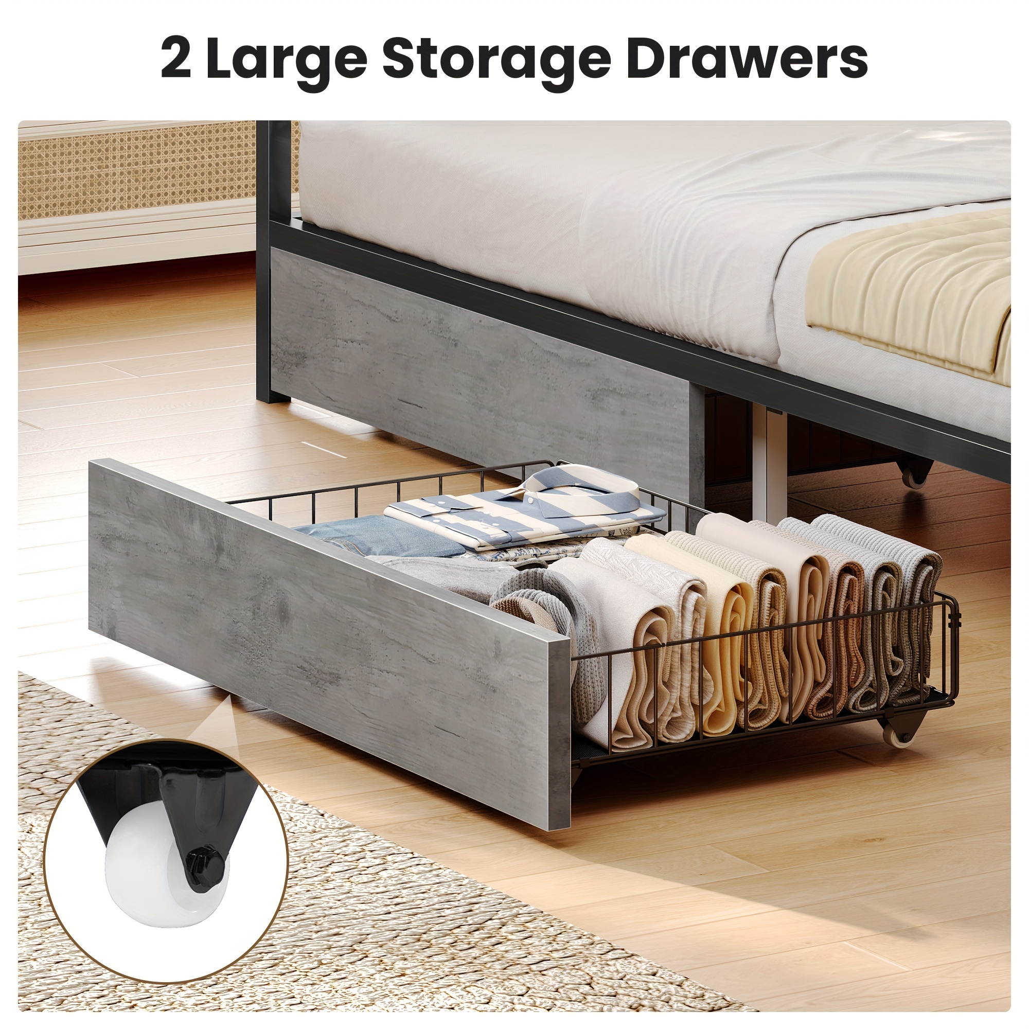 Corner platform bed frame store