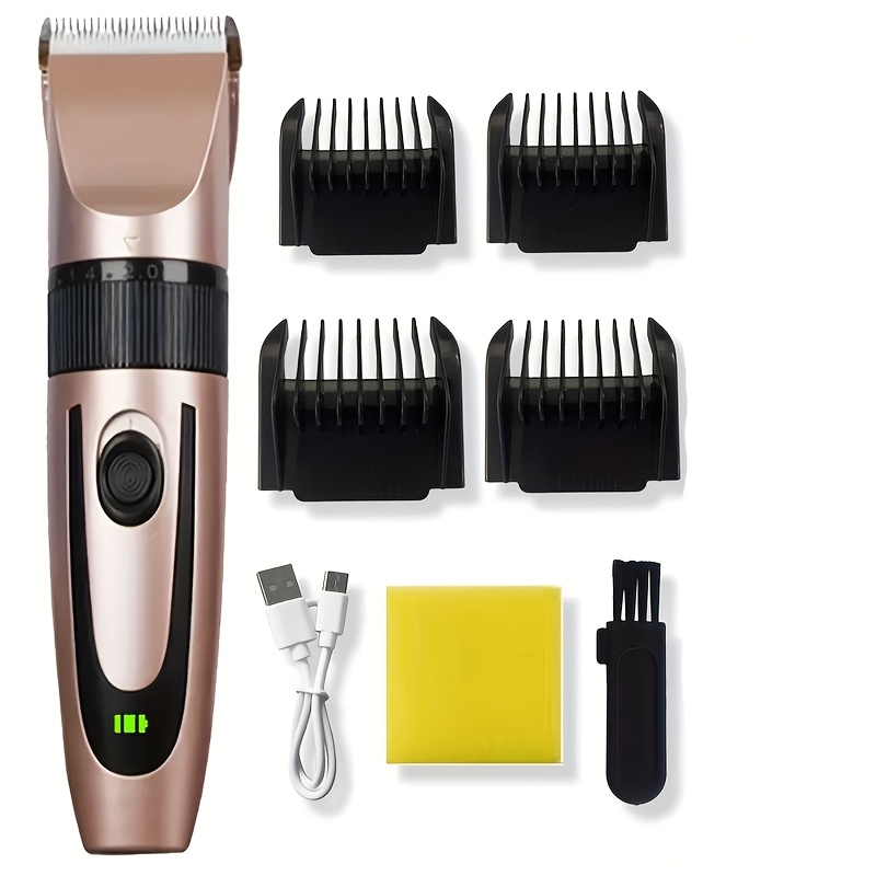 professional electric hair clipper cordless usb rechargeable - Temu ...