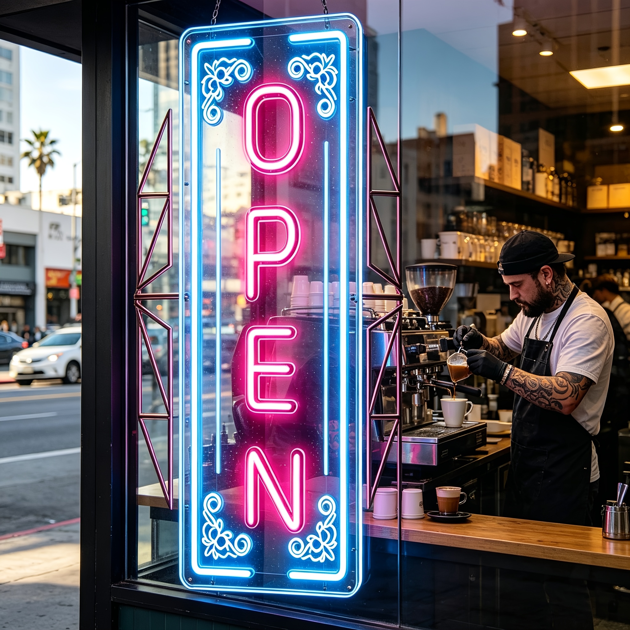 open sign sold on Temu United States