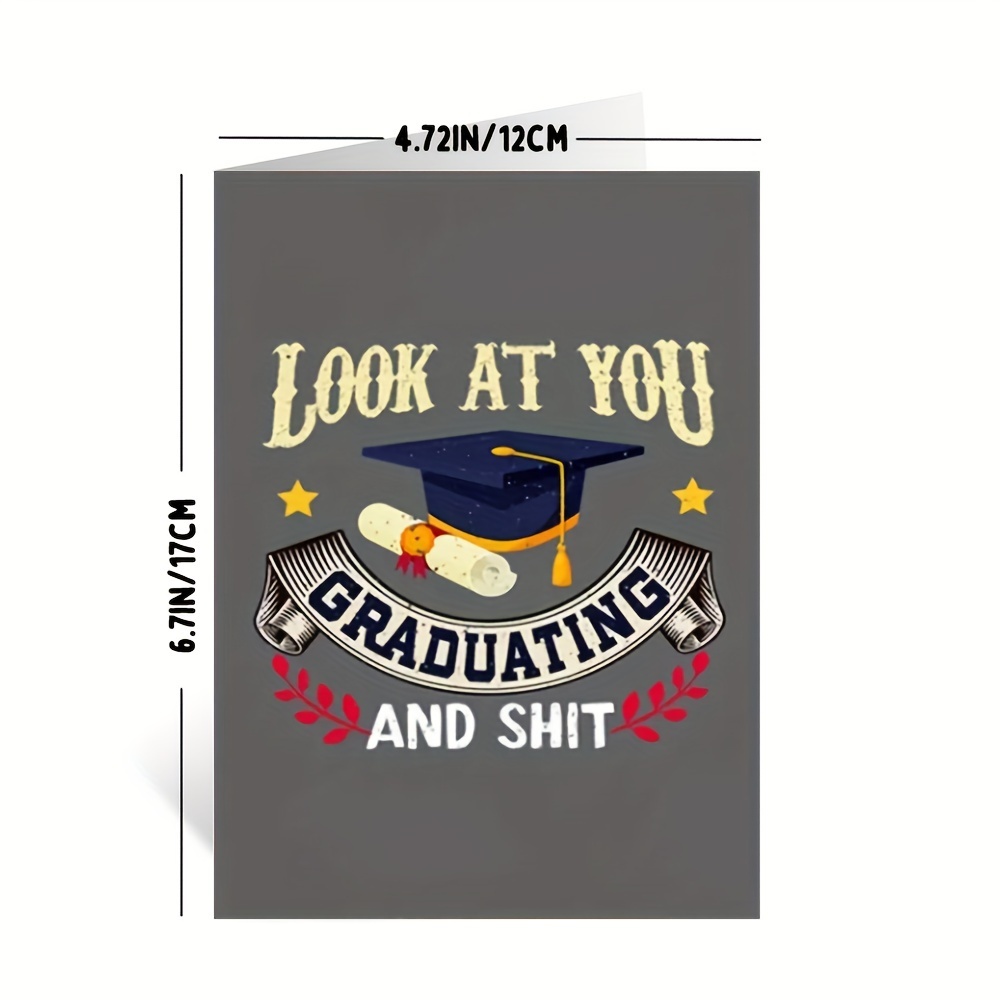 Funny Graduation Card Graduation Cards College Graduation - Temu