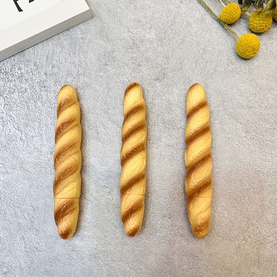 3pcs Simulation Bread Pizza Horn Ballpoint Pen Craft Pen Ballpoint Pen ...