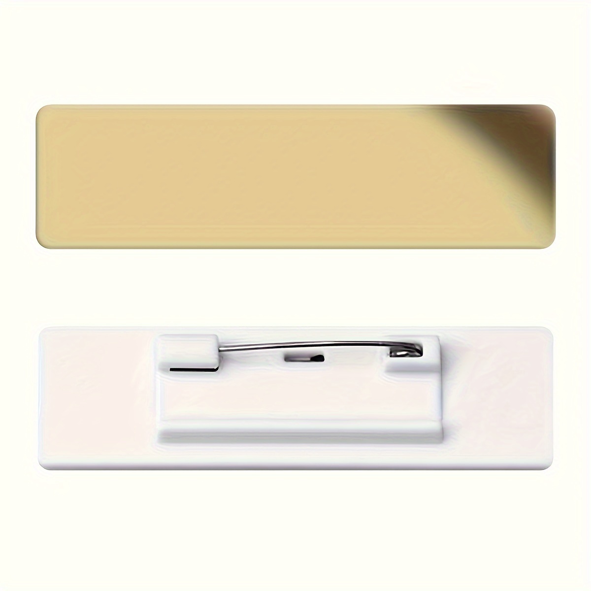 Customized 1pc Pin Engraved Mirror Personalized Name Tag Brooch Brooch ...