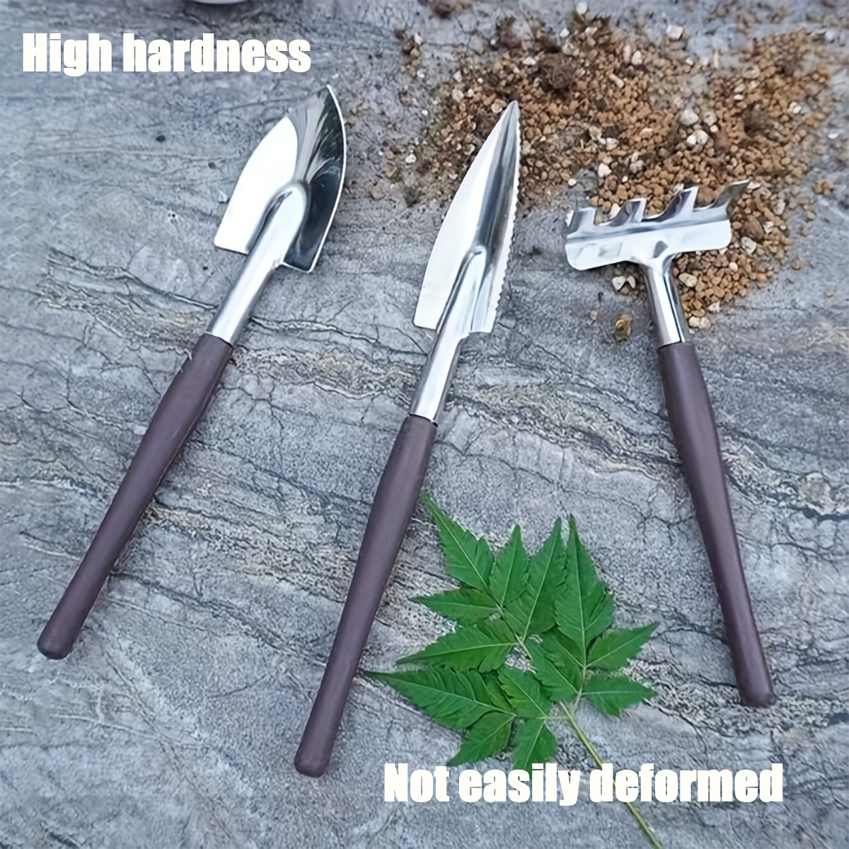 Stainless Steel Spade Set Succulent Planting Loose Soil - Temu Denmark