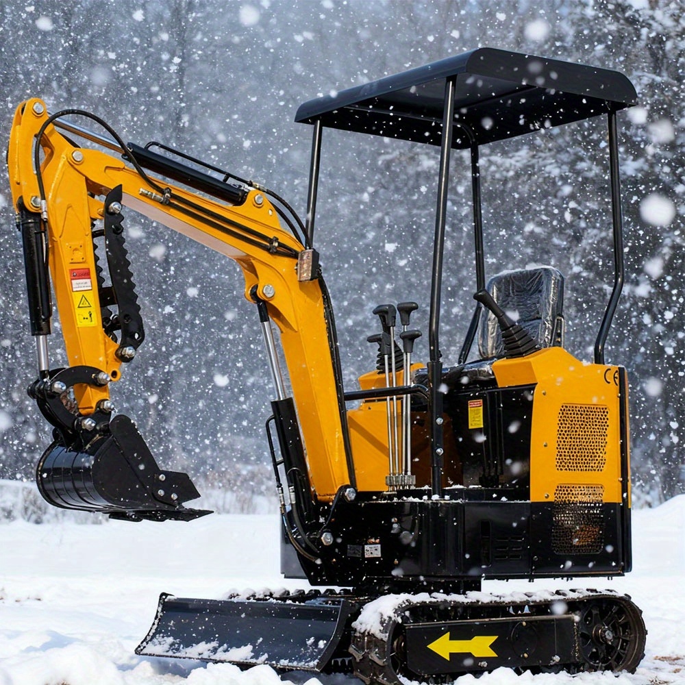 mini excavator sold on Temu United States