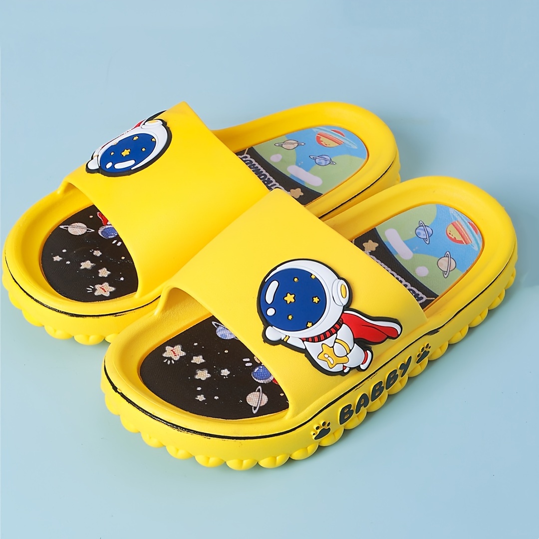 Jiageya Casual Cute Cartoon Open Toe Slippers Boys - Temu United Kingdom