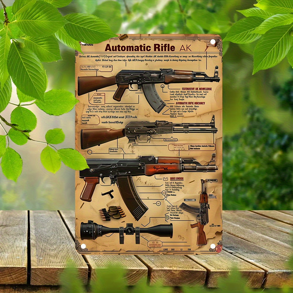 Ak Infographic Metal Aluminum - Temu