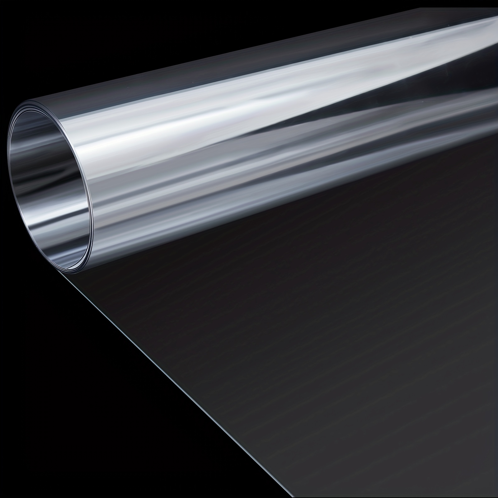 flexible clear plastic sheets for crafts sold on Temu United States