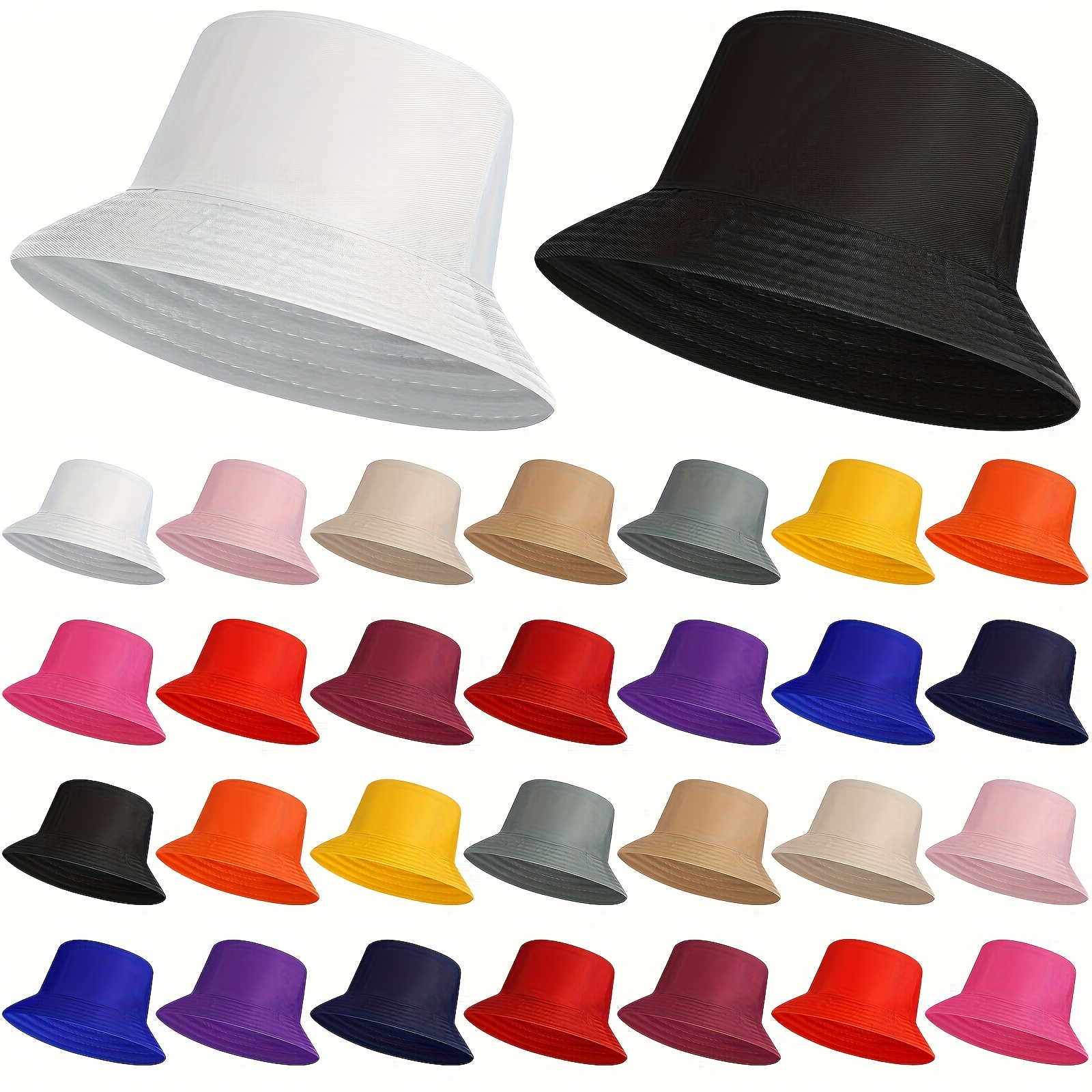 bucket hats sold on Temu United States