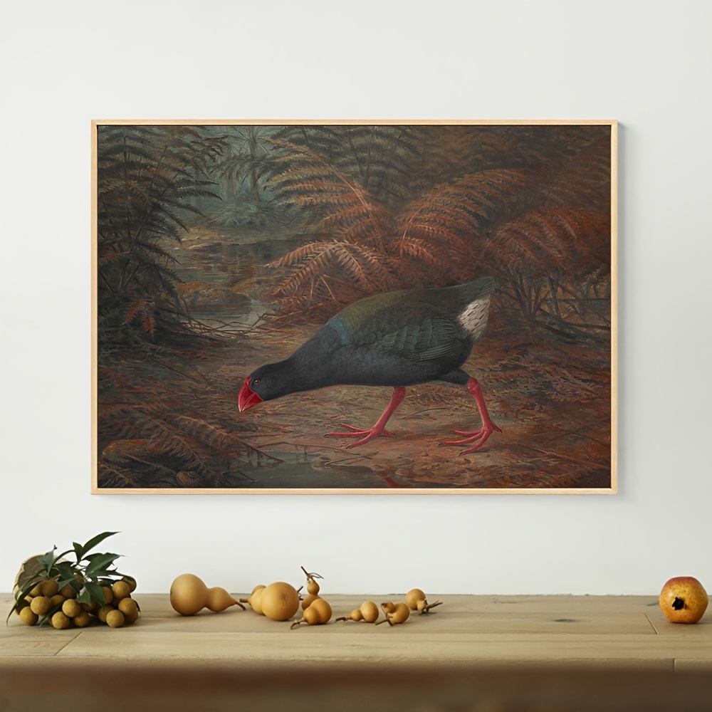 vintage bird painting antique art print birds wall - Temu Canada