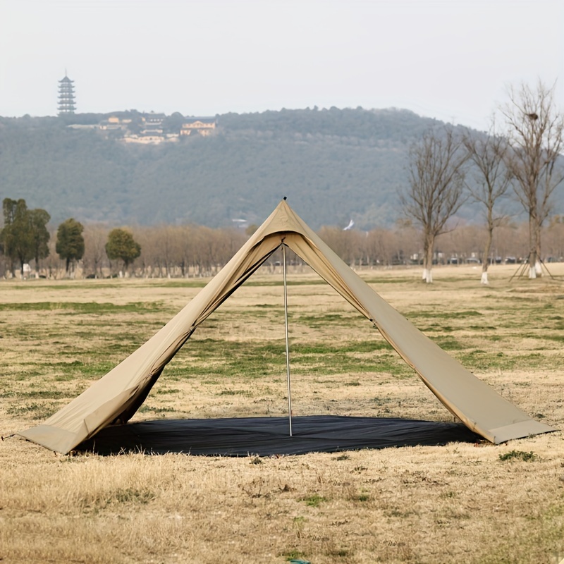 Polyester Camping Tent Footprint 125 98 Diameter All Season Ground Tarp ...