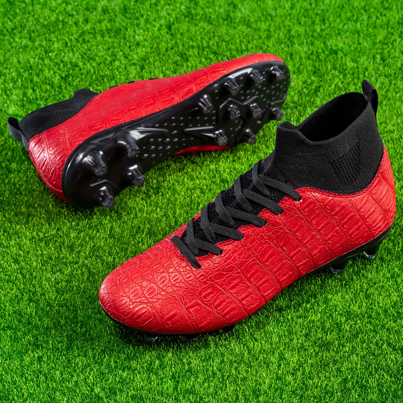 Tacos Fútbol Antideslizantes Hombre Púas Botines Zapatos - Temu Mexico