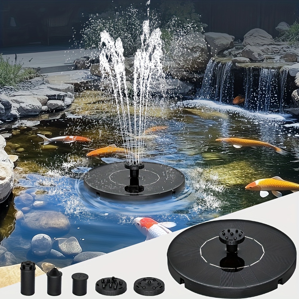 Outdoor Small Plastic Pool Fountain Glitzhome 45.25 In. H Oversized
