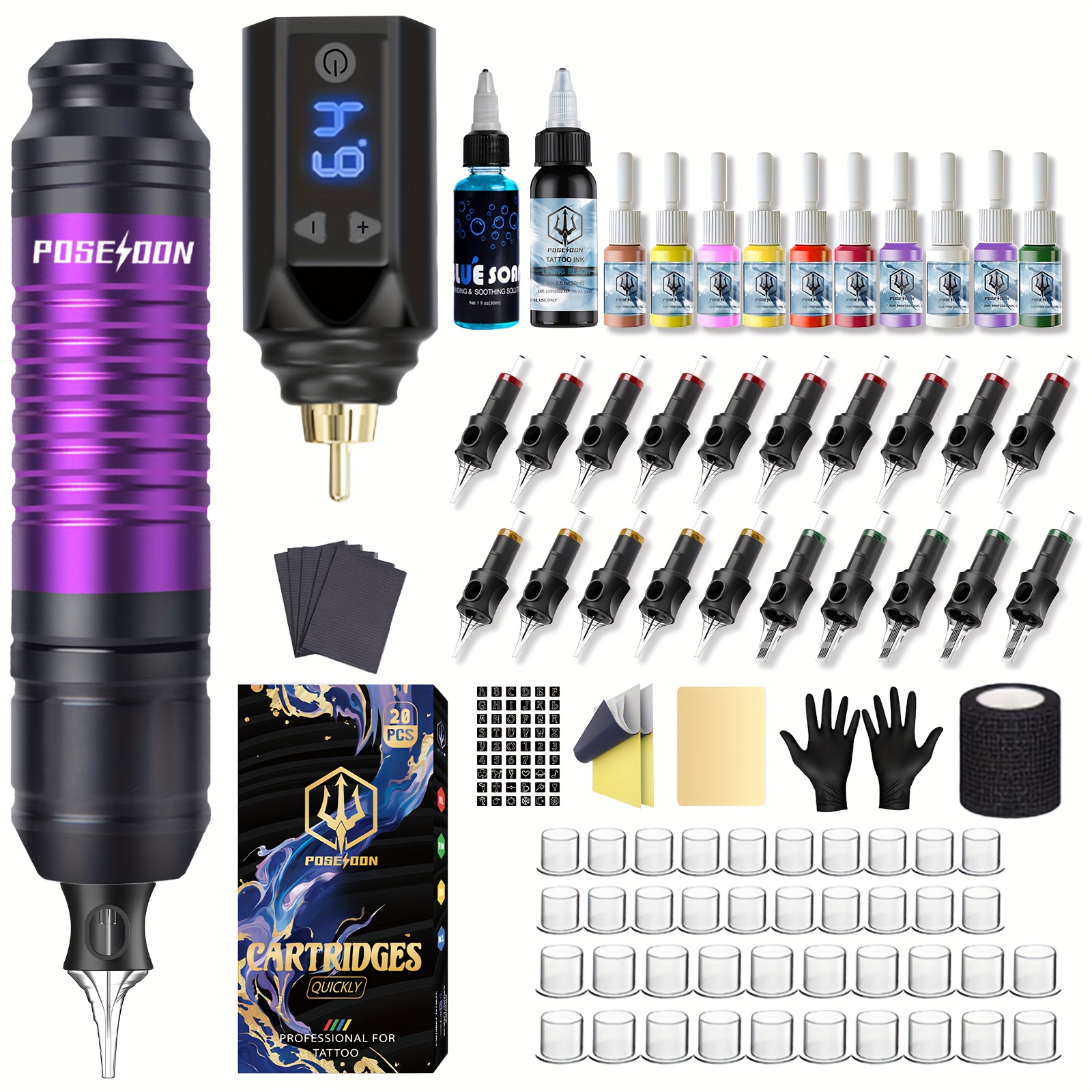 tattoo machines and kits sold on Temu Australia