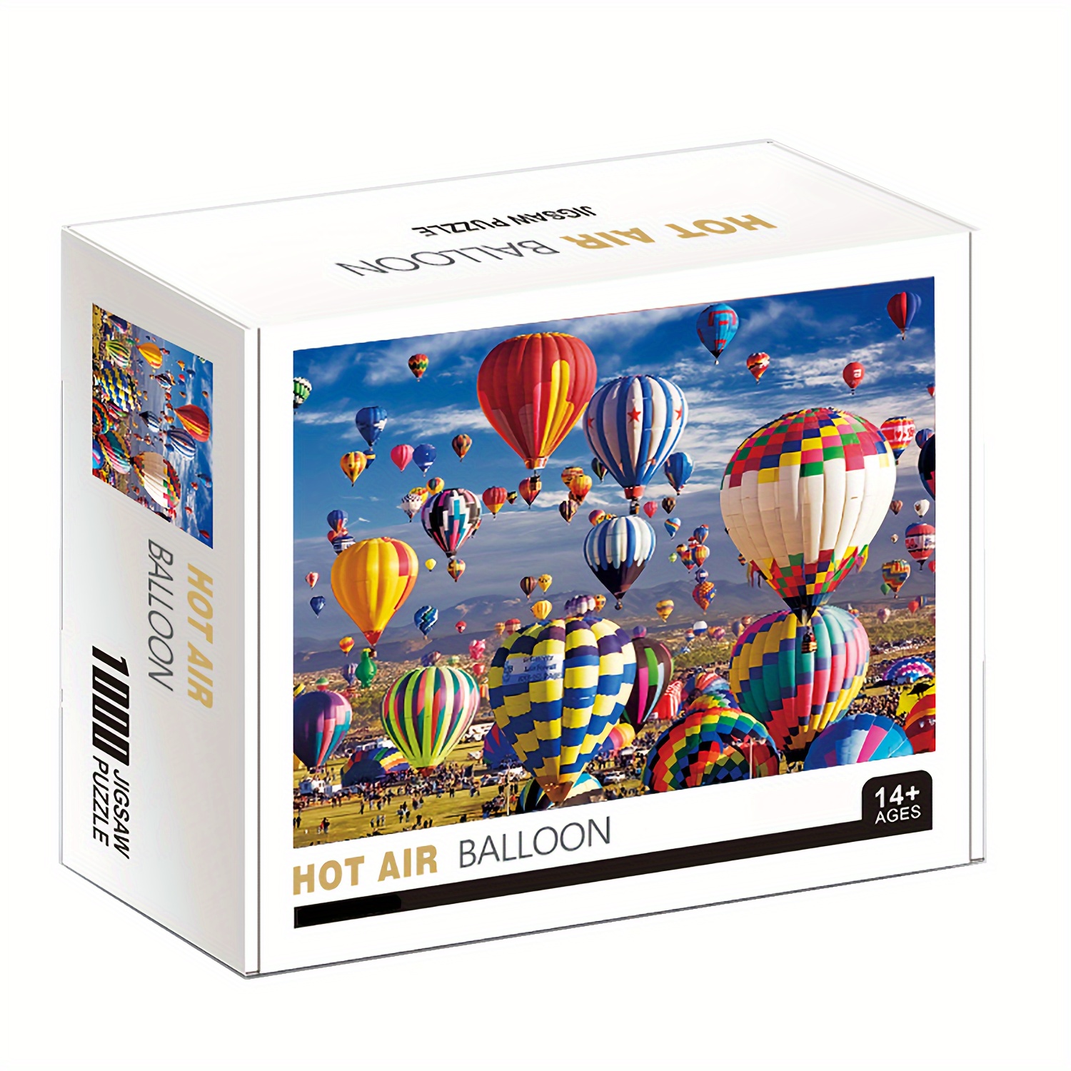 1000pcs Hot Air Balloon Puzzles For Adults, Large Puzzle Family Game ...