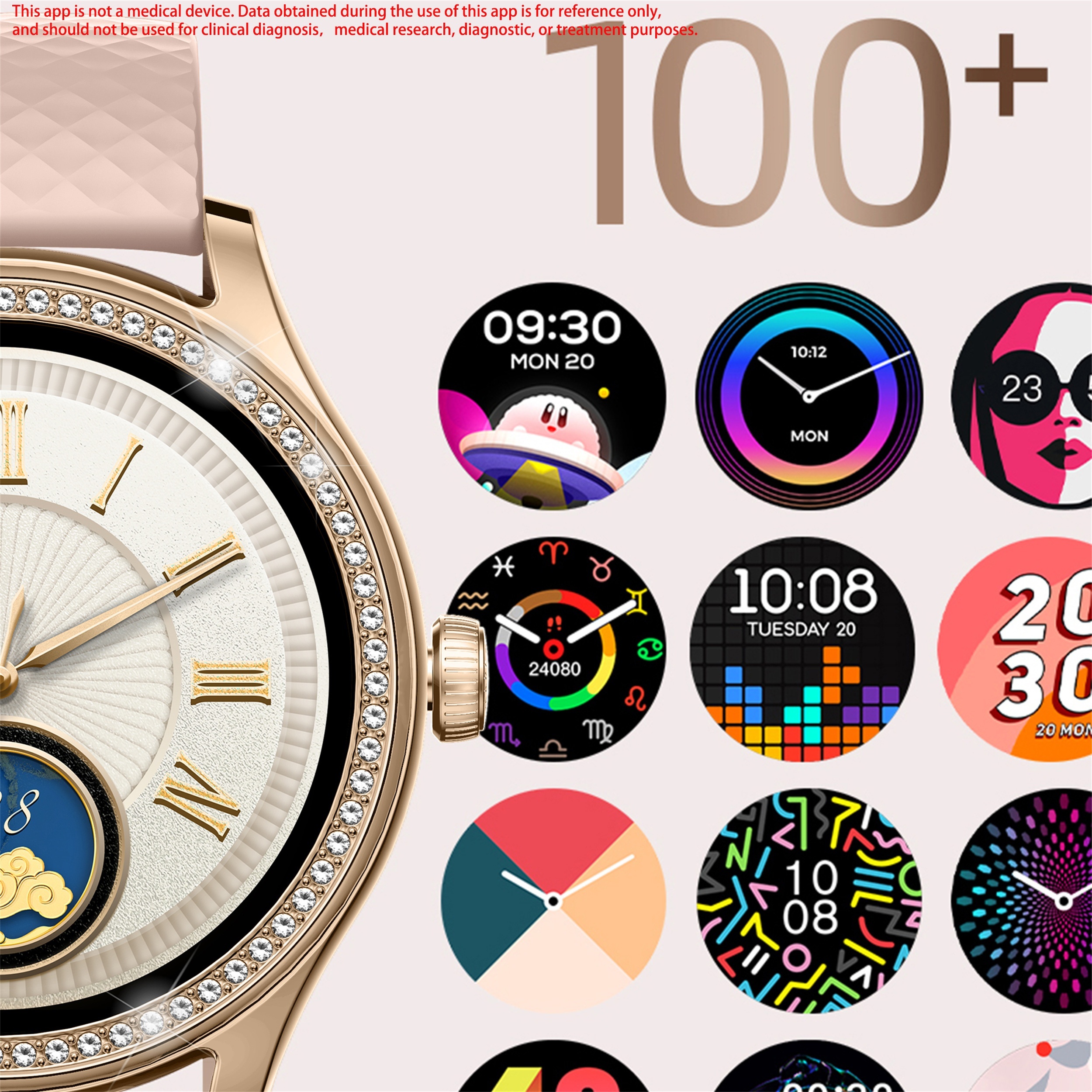 Smart Watch Answer Make Calls For Women With Alexa Built In Ai Voice ...