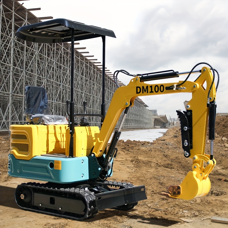 mini excavator sold on Temu United States