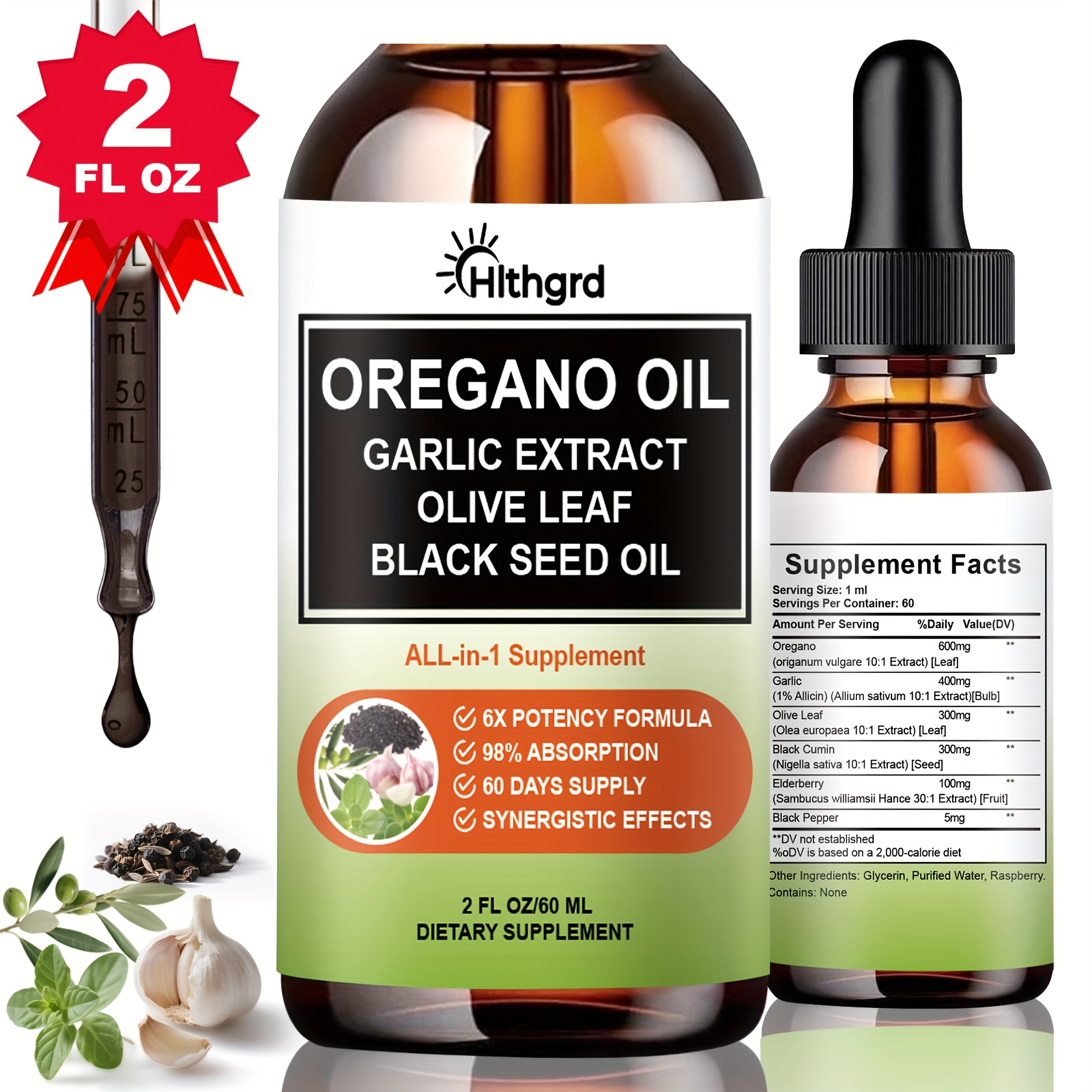 liquid supplements sold on Temu United States