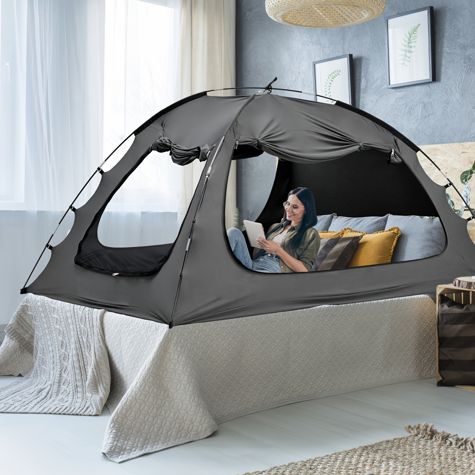 indoor tent for adults sold on Temu United States