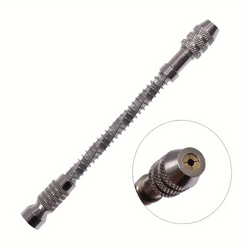 Mini Aluminum Hand Drill Keyless Chuck Drilling + 10 Twist - Temu Canada