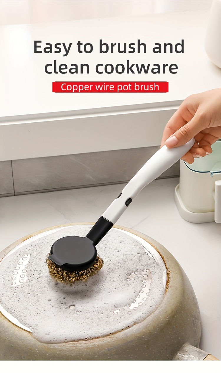 Perie multifuncțională pentru curățarea bucătăriei cu mâner - Temu Moldova