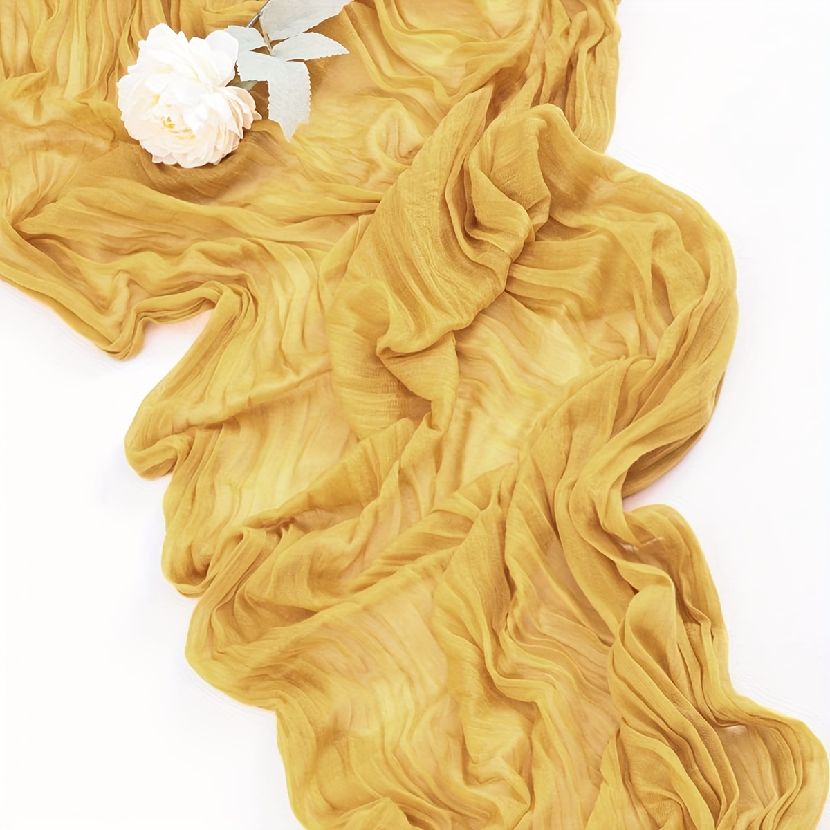 Cheesecloth Table Runner Gauze Table Runner Rustic Cheese - Temu