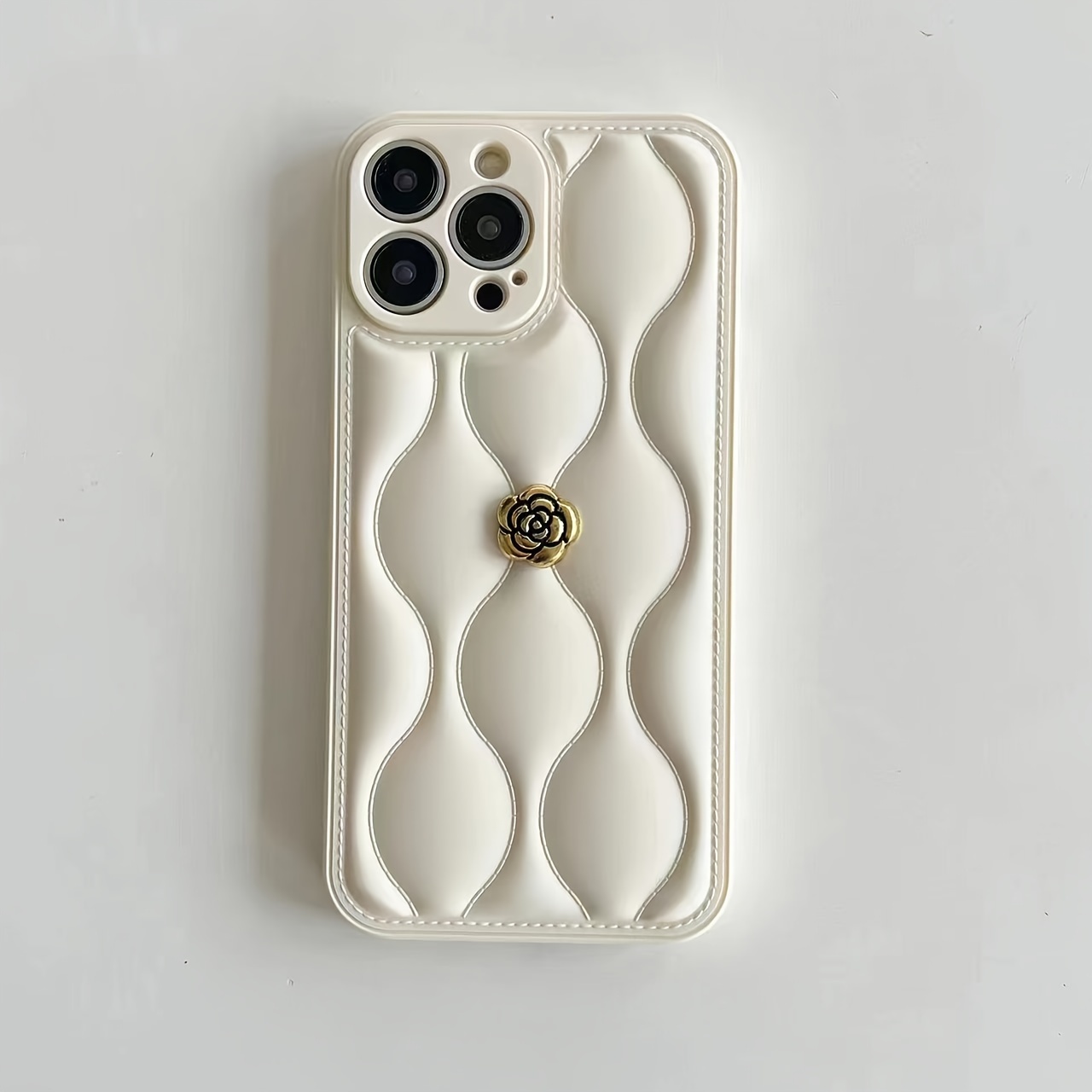 Brown Jacket Camellia Design Phone Case Iphone 15/14/15 Pro - Temu ...