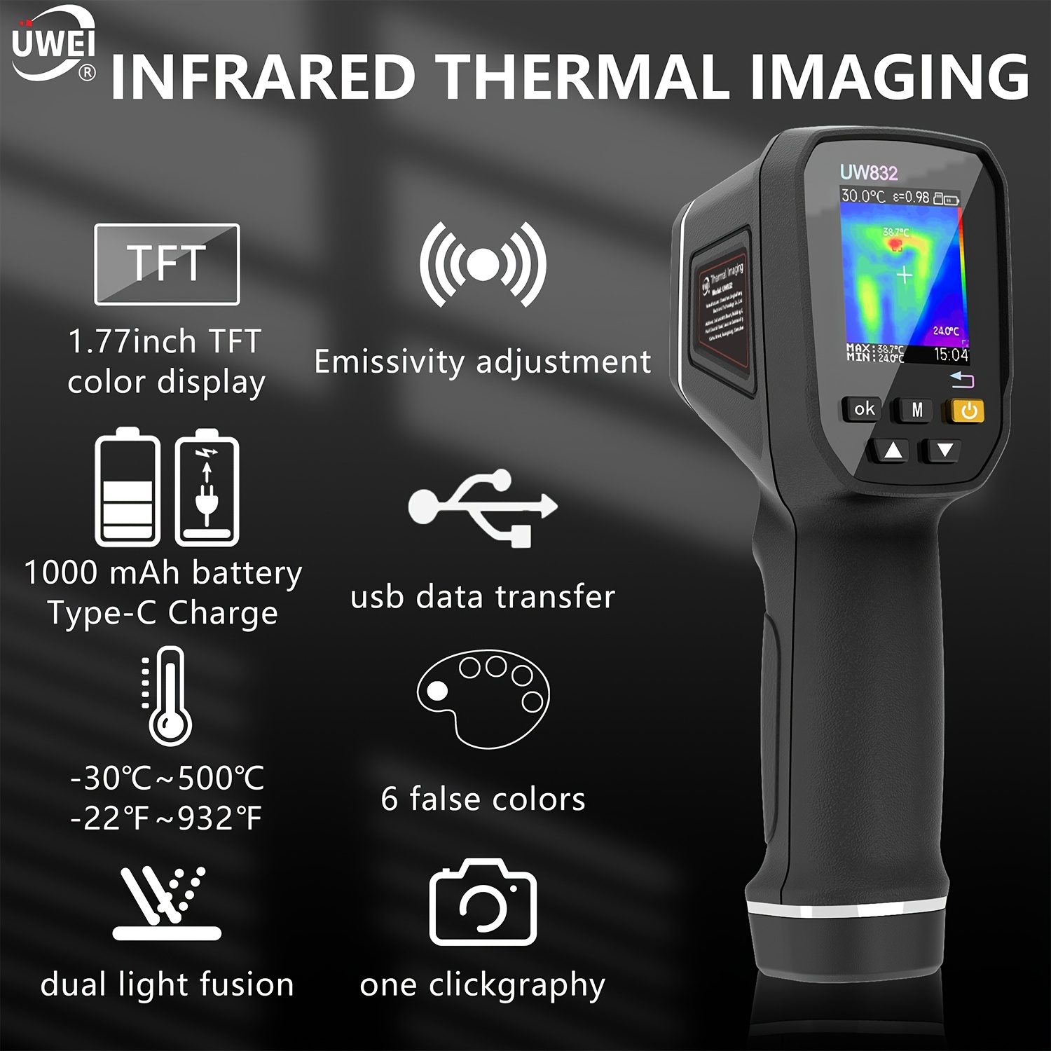 thermal infrared sold on Temu Canada