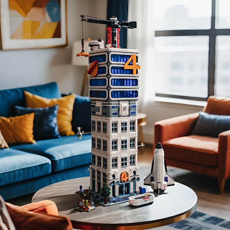 building brick sets sold on Temu United States