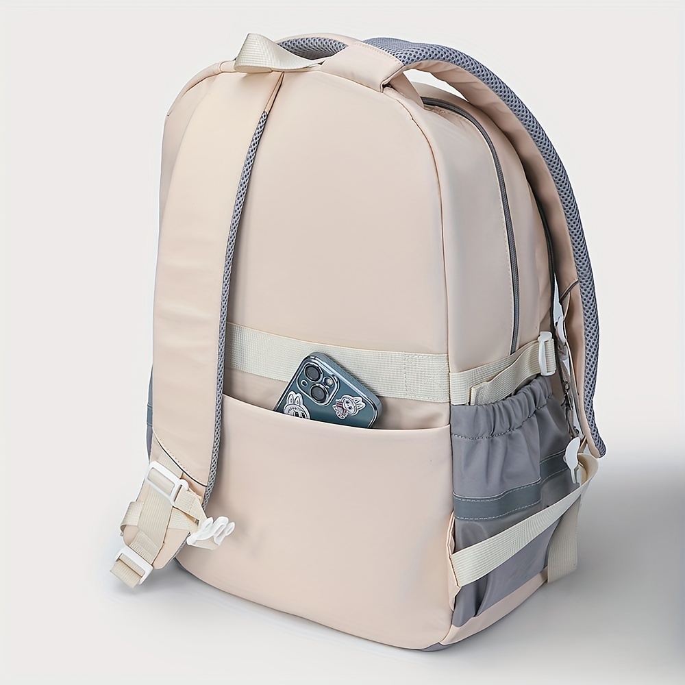 Aesthetic Backpack Vector 3d Realista Cuela Secundaria Universitaria De ...