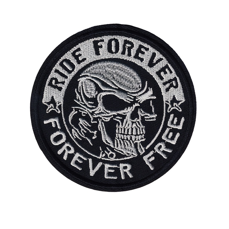 motorcycle jacket patches sold on Temu United States