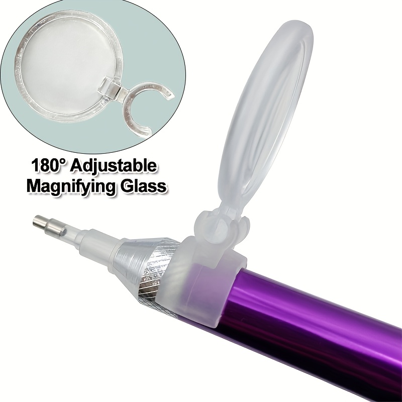 light magnifying glass sold on Temu Australia